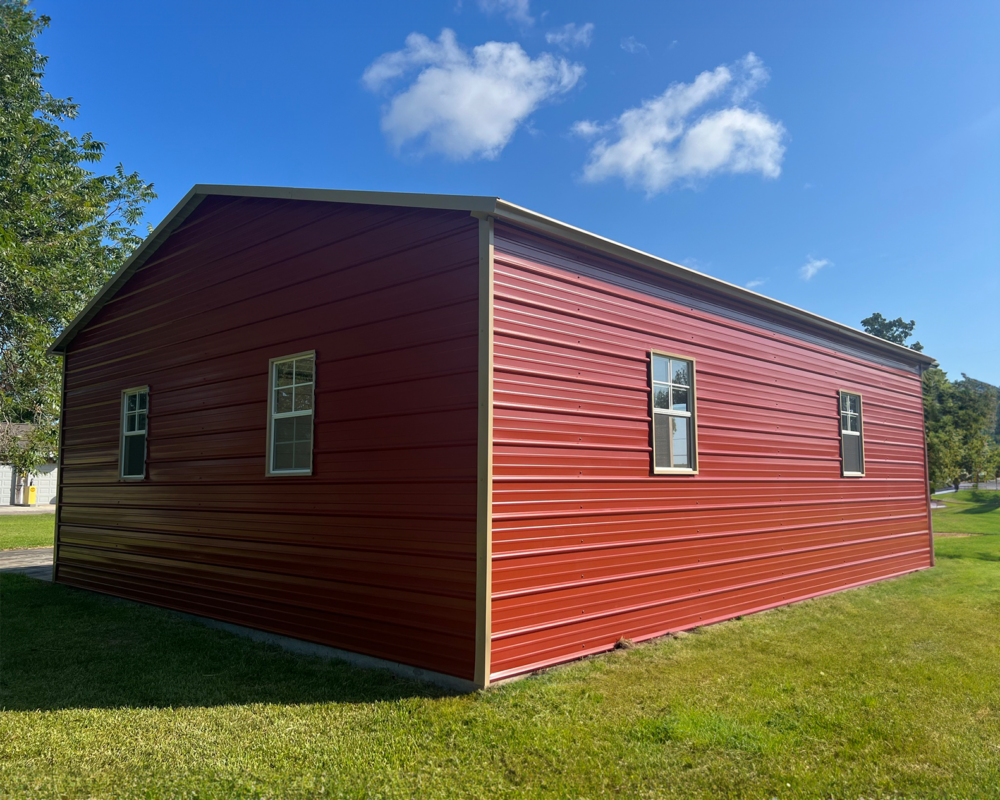 Deluxe Workshop Garage - Texas Best Buildings